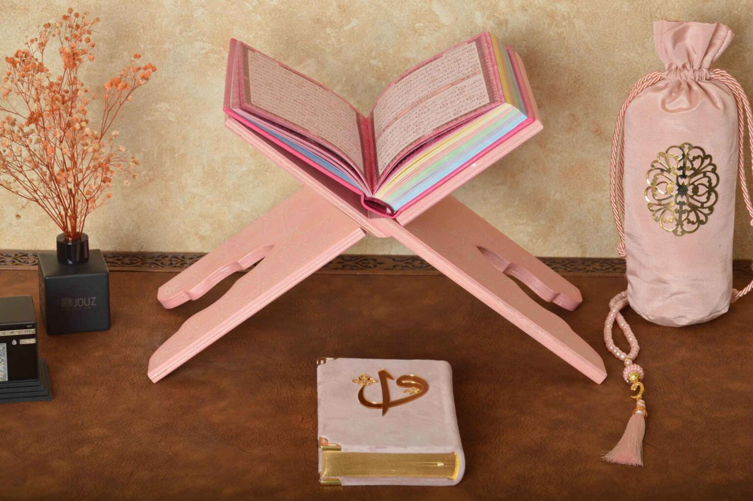 An Islamic decorative wooden product, the Quran Wooden stand Type-02 is ...